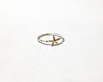 Popular items for starfish ring on Etsy