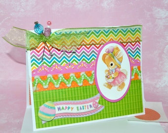 Kids easter card | Etsy