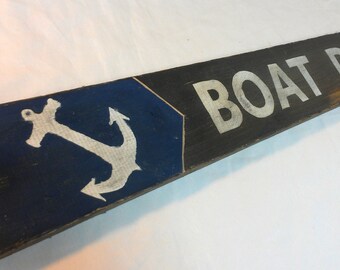 Boat dock sign | Etsy