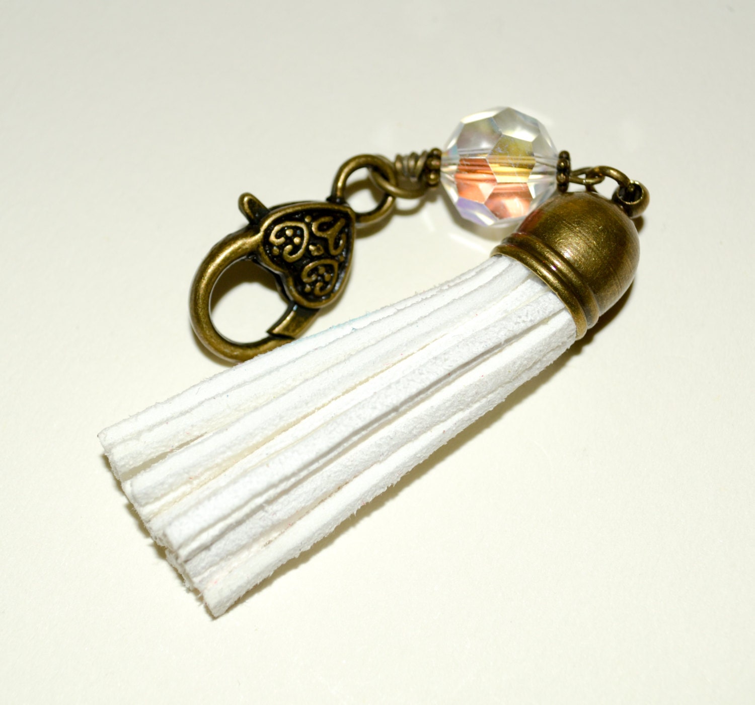 Handbag Accessories Set Set of Seven Bag Charm Clips Rainbow