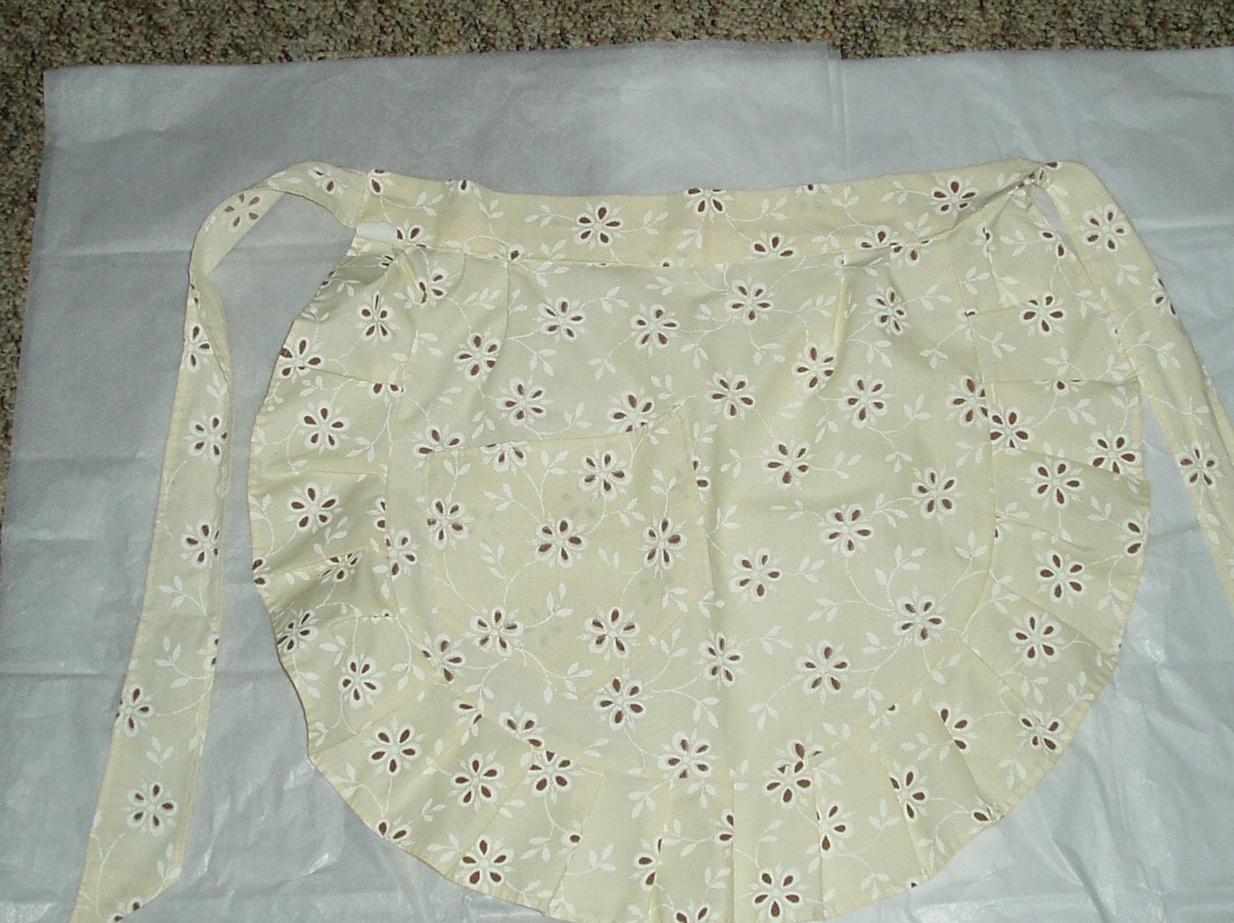 Vintage apron- vintage accesories- vintage housewares- vintage 70s ...