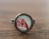 Popular items for rabbit necklace on Etsy