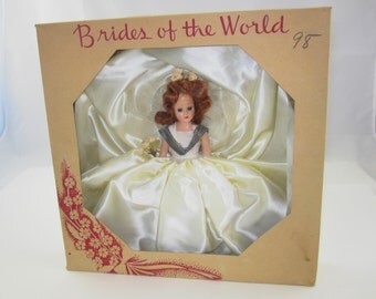 1950s bride doll | Etsy
