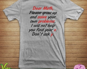 Popular items for dear math on Etsy