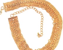 Popular items for gold chain belt on Etsy