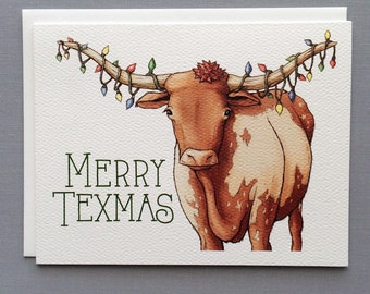 Texas note cards | Etsy