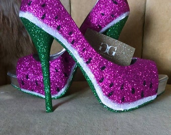 Watermelon shoes | Etsy