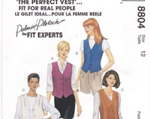 Popular items for fitted vest pattern on Etsy