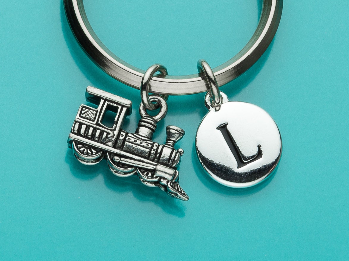 Steam Train Keychain Train Key Ring Choo Choo Train Toy