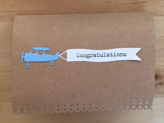 congratulations airplane banner
