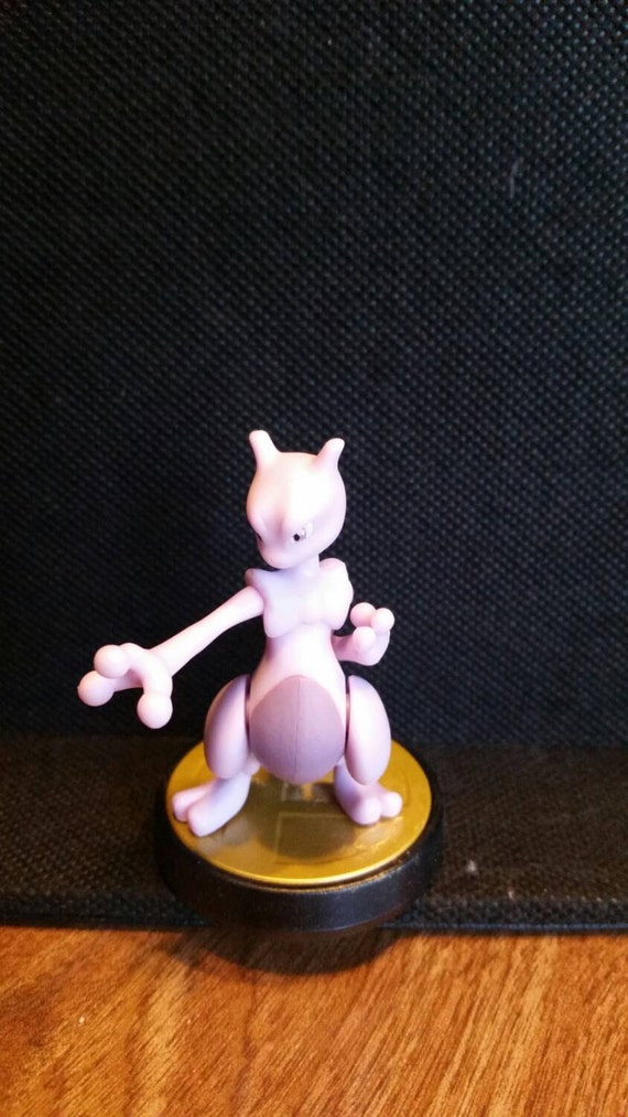 Custom Mewtwo amiibo by NintendoNerd4Hire on Etsy Custom Mewtwo amiibo by NintendoNerd4Hire on Etsy