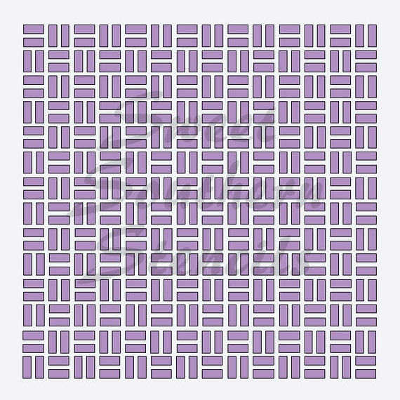 Items similar to Rectangle Pattern Stencil on Etsy