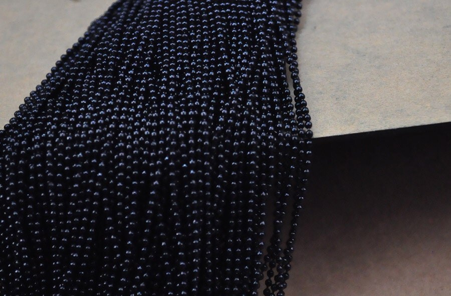 Wholesale Ball Chain 2mm25pcs Black Ball Chain Necklaces