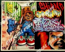Graffiti Print Chucky Pike