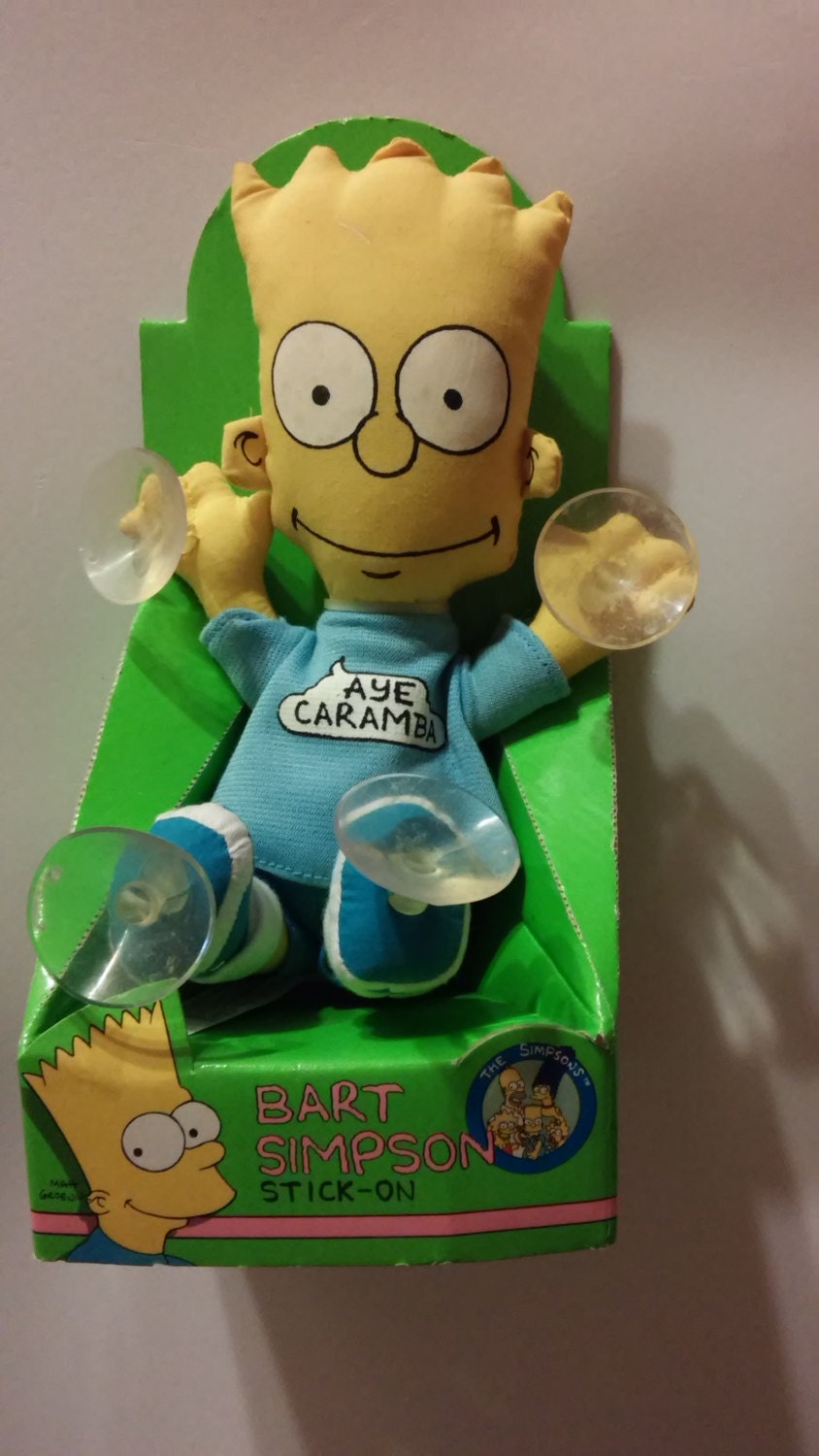 Simpsons, Bart Stick On Rag Dolls 1990 Original Vintage Dolls By DanDee ...