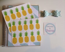 Popular items for pineapple sticker on Etsy