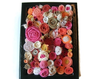 Plantable paper pressed flower art seed bombs by PulpArt on Etsy