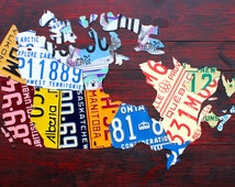 Popular items for license plate map on Etsy