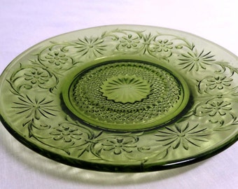 Daisy pattern glass | Etsy