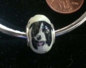 Border collie charm | Etsy