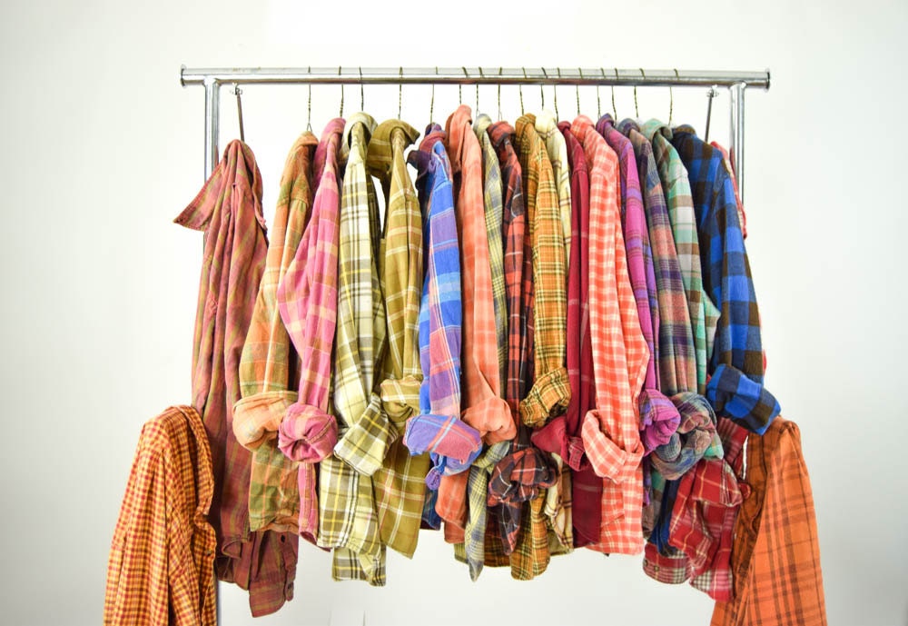 Sun Washed Vintage Farmstead Flannel Shirts by Cuff N Roll – Haute Juice