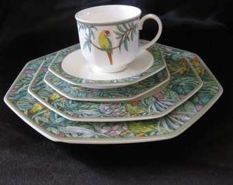 Tropical dinnerware | Etsy