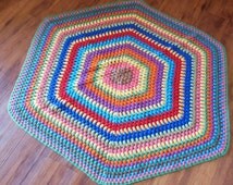 Unique hexagonal rug related items | Etsy