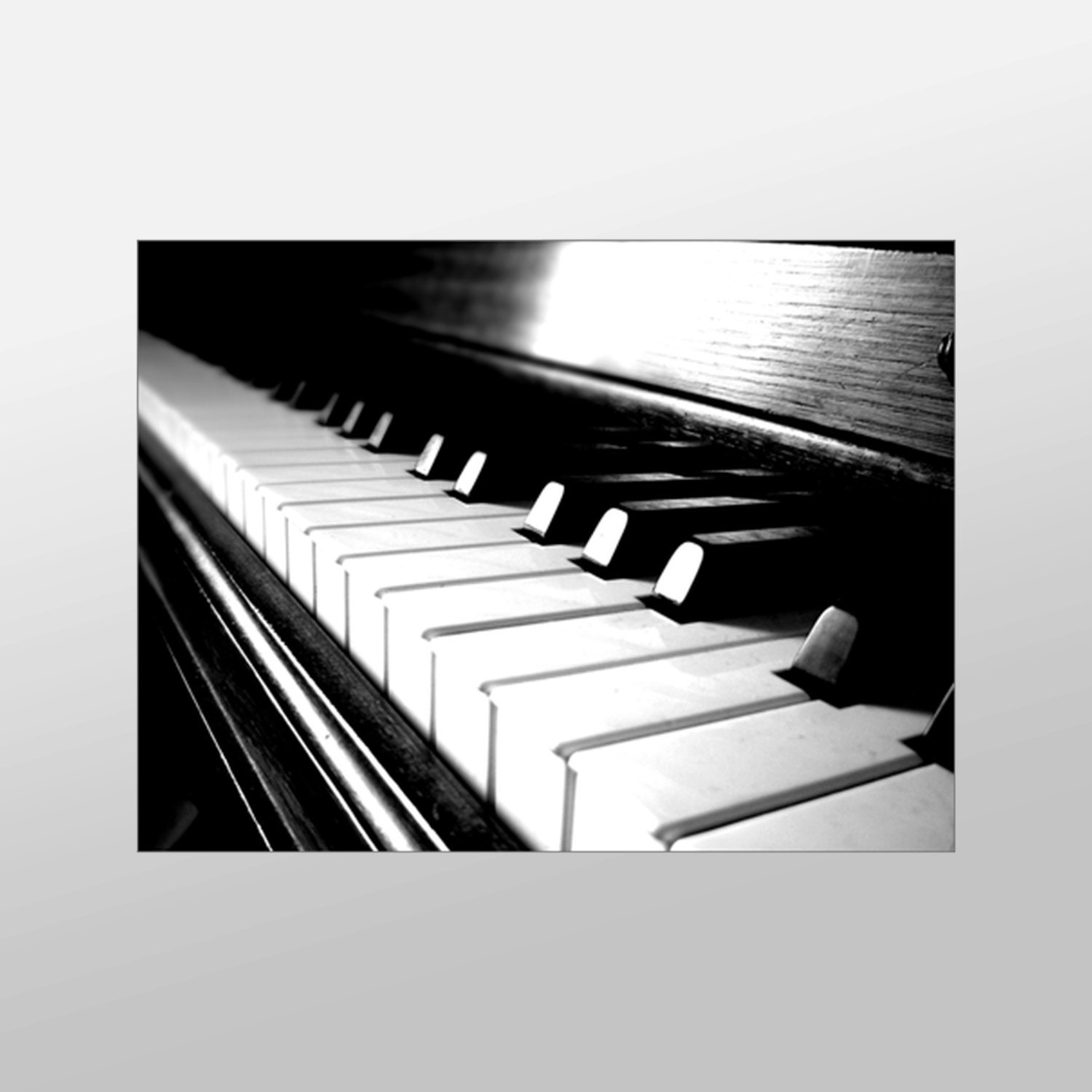 Artistic Piano Canvas Art Piano Keys Wall Art by XDDesigns on Etsy