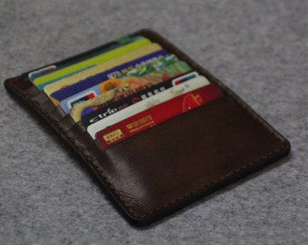 Genuine Leather wallet with lagre zipper-Men wallet-Money