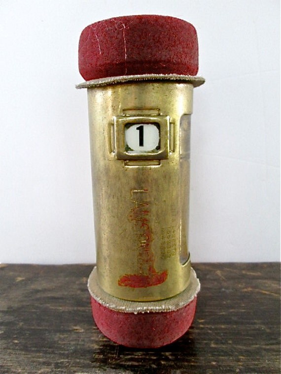 Brass Lamson Pneumatic Bank Tube by 21GristmillLane on Etsy