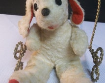 Popular items for vintage stuffed dog on Etsy