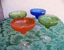 Unique margarita glasses related items | Etsy