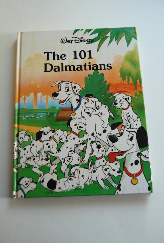 Vintage Walt Disney The 101 Dalmatians Book