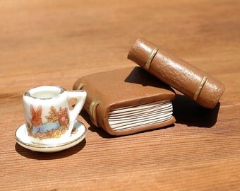 Unique miniature library related items | Etsy