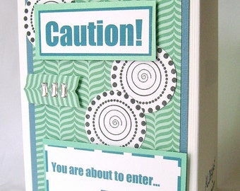 Left handed birthday card Lefty birthday card Leftie