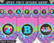 Unique beach ball banner related items | Etsy