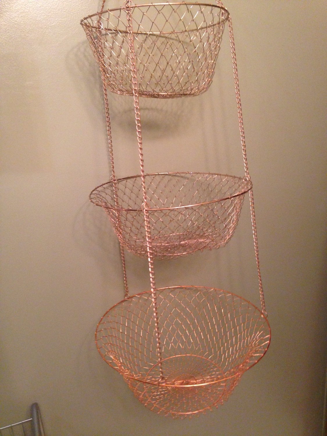 Vintage Copper 3 Tier Hanging Basket – Haute Juice