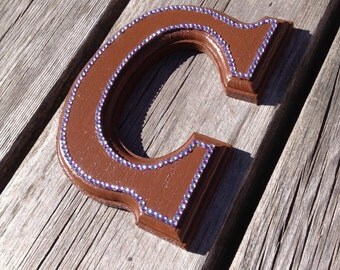 Unique painted initials related items | Etsy