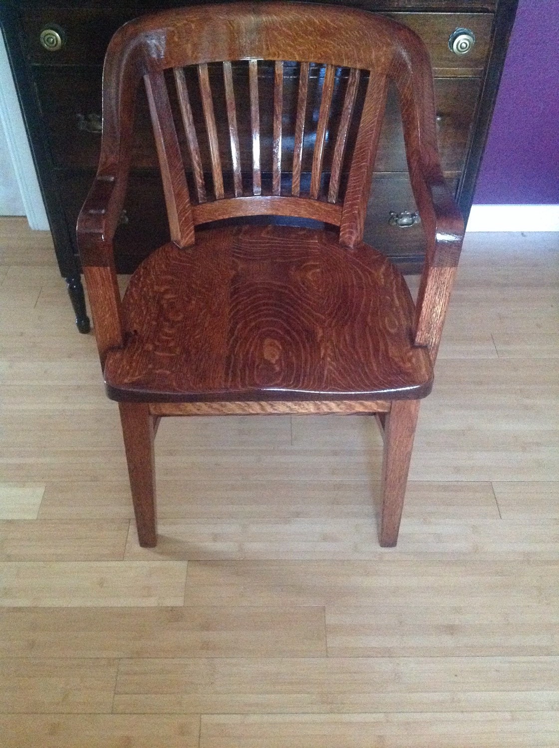 1914 Moses and Sons courtroom chair – Haute Juice