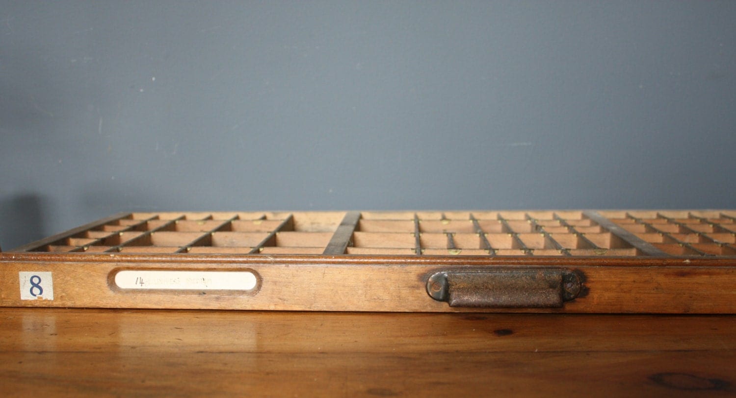 Vintage Antique Wooden Printers Type Set Tray Drawers. – Haute Juice