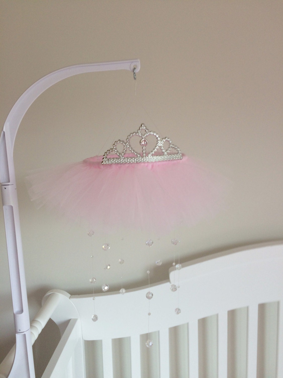 crystal baby mobile AVAILABLE in OTHER COLORS princess
