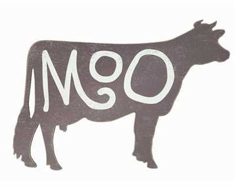 Items similar to MOO COW - Printable 2 inch Party Circles - Baby Shower ...