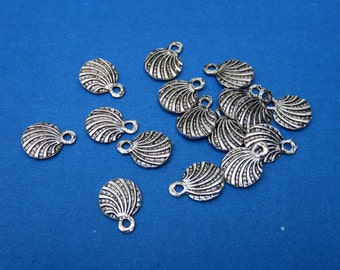 Oyster shell pendant | Etsy