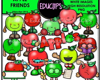 Forest Friends Clip art and Digital paper set