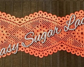 SWEET LACE Cake Lace Edible Sugar Lace FREE Shipping Black