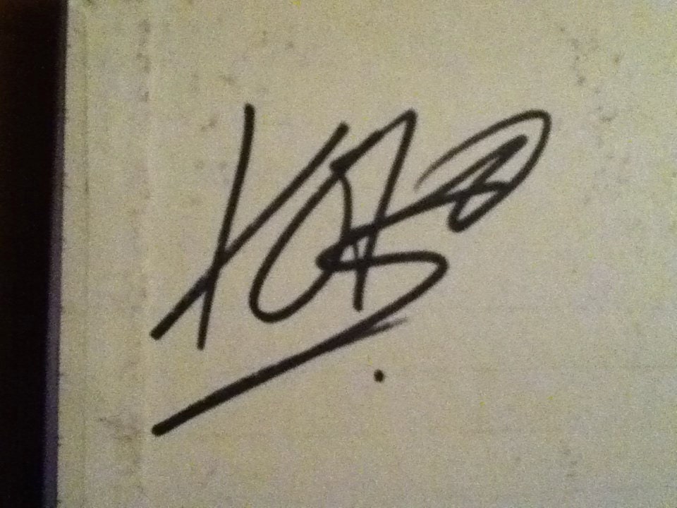 Gerard Way's Genuine Original Autograph by LuxArtisticCreations