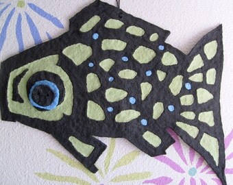 Unique paper mache fish related items | Etsy