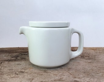 Items similar to thomas germany olive green coffee tea pot on Etsy