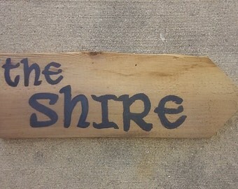 Shire sign | Etsy