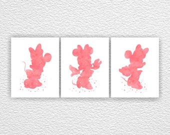 Minnie silhouette | Etsy